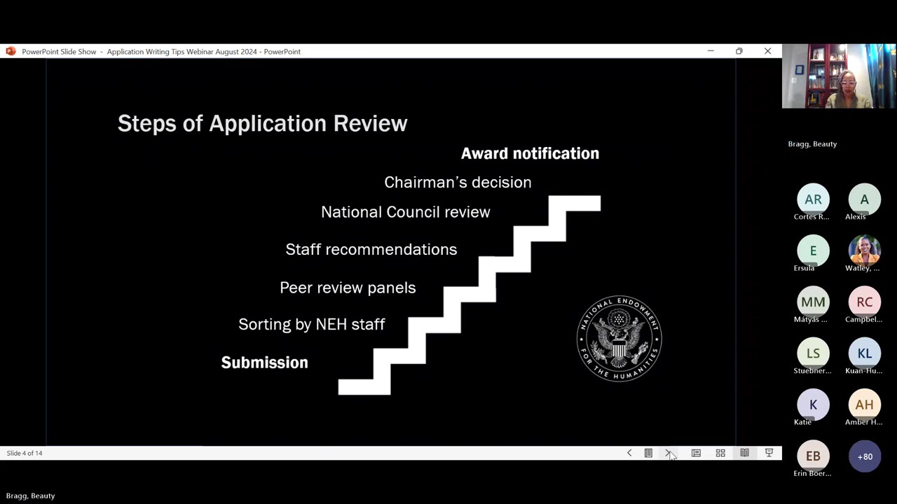 Summer Stipends Webinar 2024