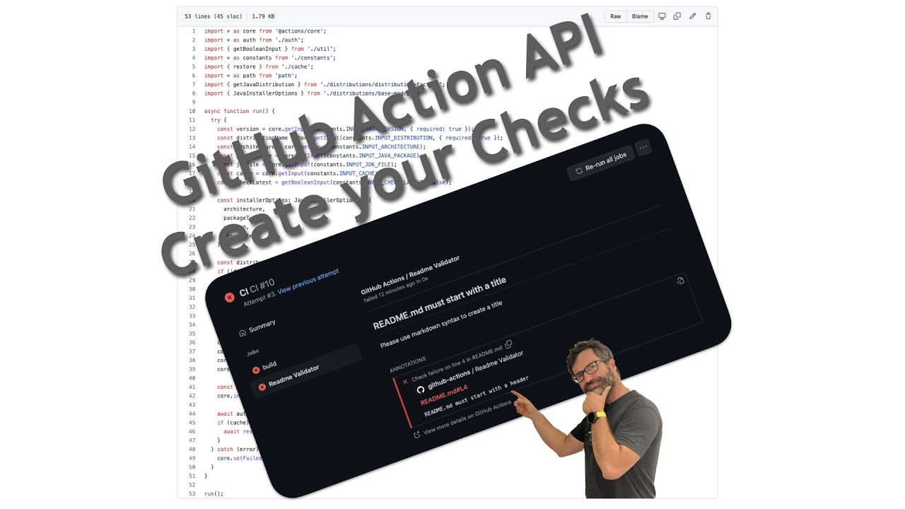 Github Actions: Create custom Checks and Annotations