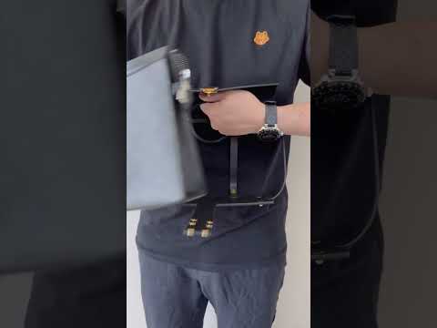 Convert LV Toiletry Pouch 26 into a Crossbody Bag! Money saving bag hack  #shortsfeed #lvbag