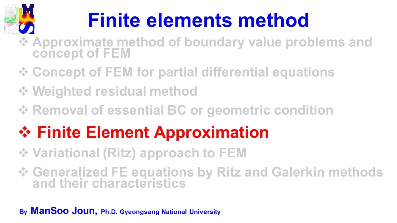 Finite Element Approximation [ENG]