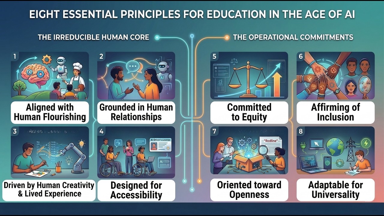 The eLCAI Insight - Signal 6: Human-Centered AI: Eight Essential Principles for Education
