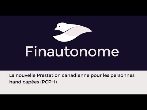 Conférence sur la Prestation canadienne pour les personnes handicapées (PCPH)