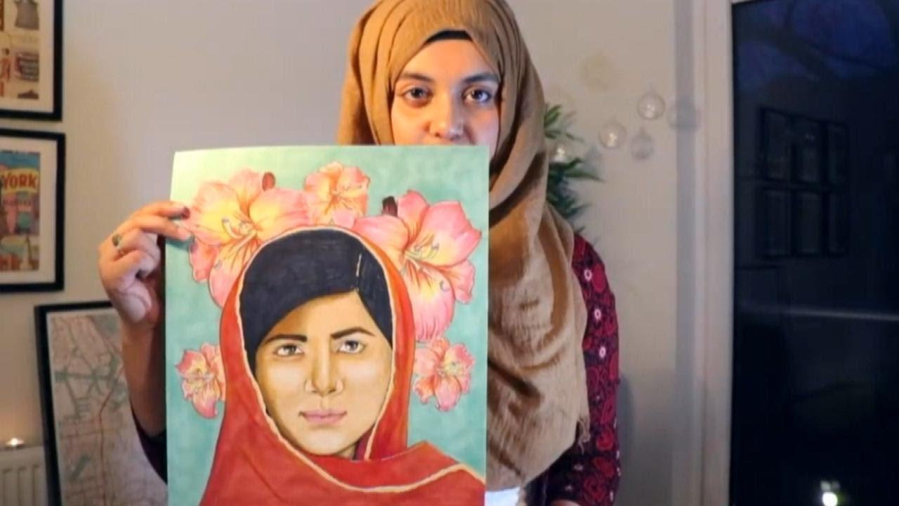 Why Artist Is Painting Pakistani Women In A Book - book-news.org