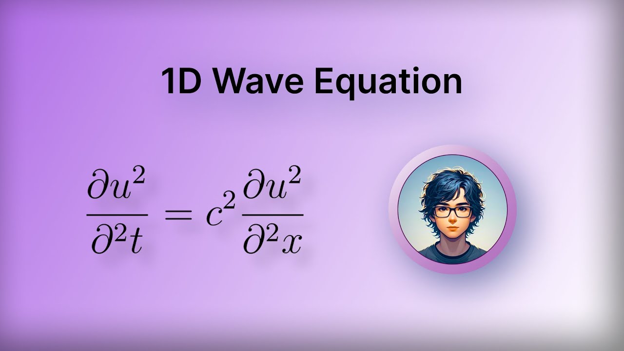 Solving 1-Dimensional Wave PDE using Physics Informed Neural Network - AI Tutorial #2