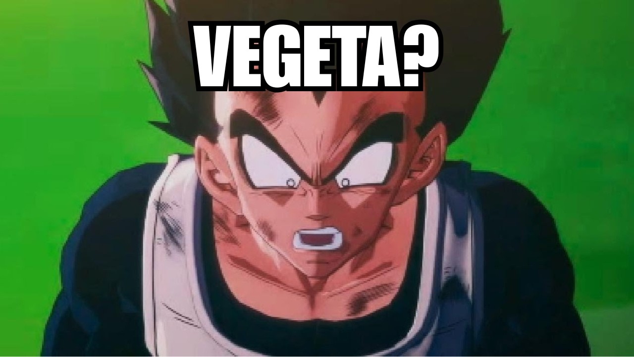 VEGETA CRASHING OUT AGAIN