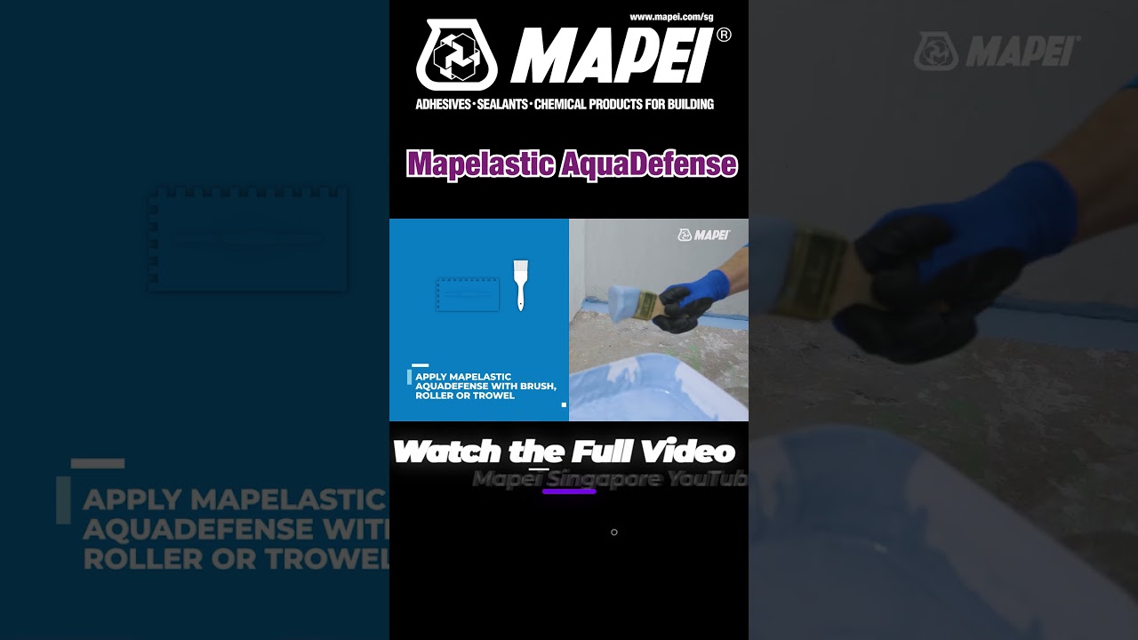 Mapelastic Aquadefense - Waterproofing Liquid Membrane