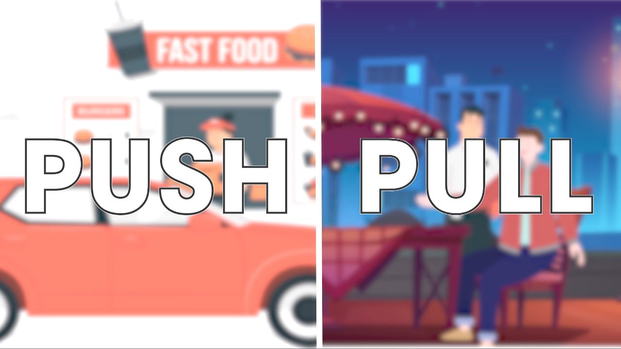 Push vs Pull || Supply Chain Management Terms #supplychain #SCA