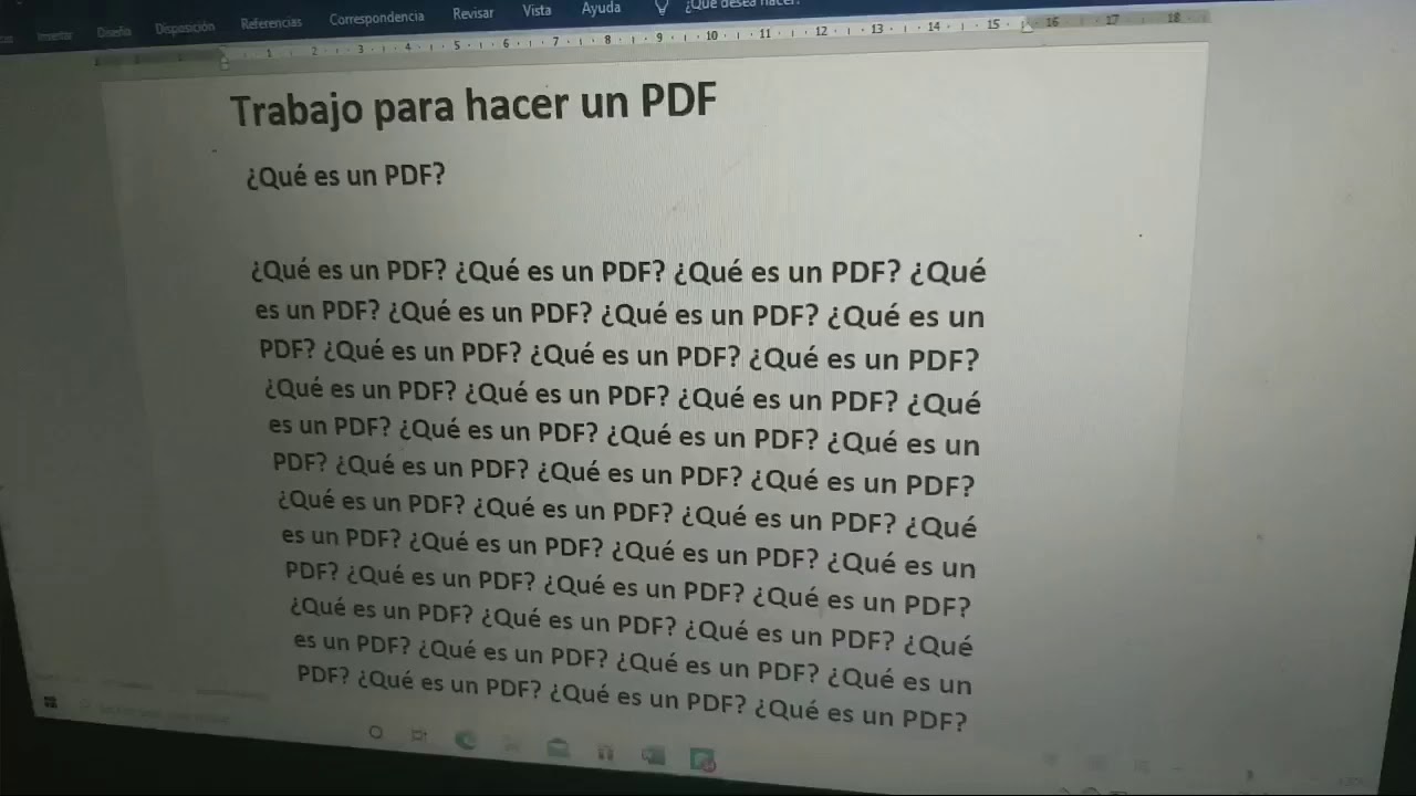 Trabajo tics 2. Como crear un PDF