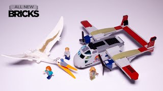 Lego Jurassic World 76947 Quetzalcoatlus Plane Ambush Speed Build