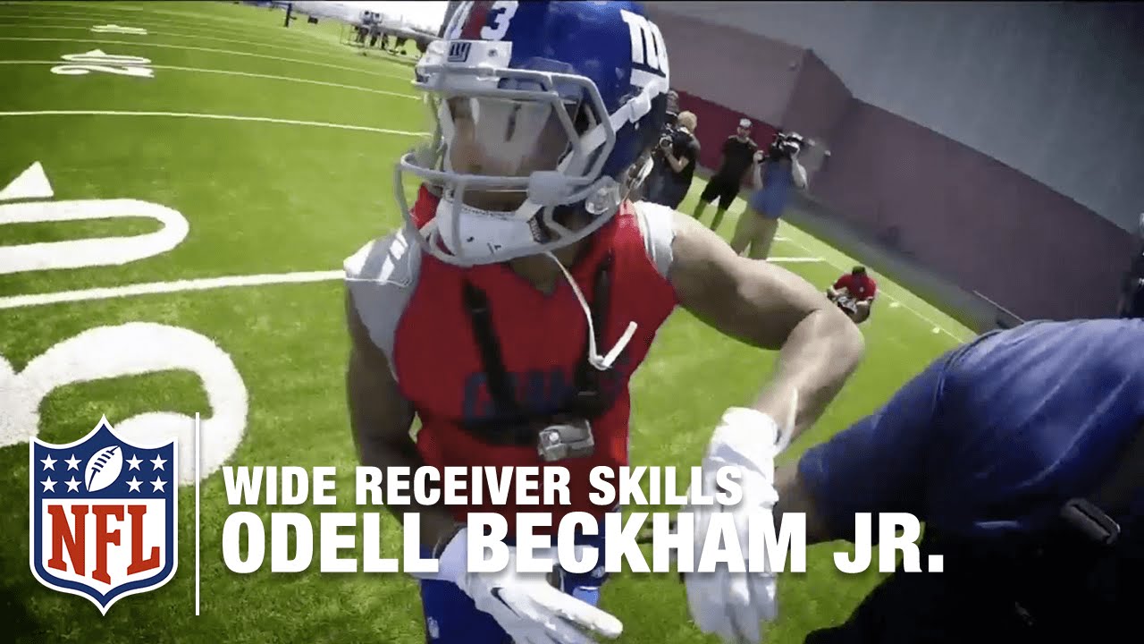 Odell Beckham Jr. GoPro Footage |  How to Make the Perfect Catch | NFL