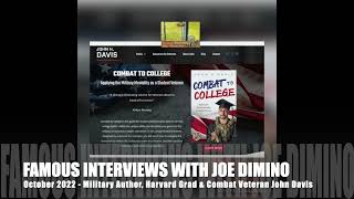Famous Interview With Joe Dimino Featuring Military Author, Harvard ...