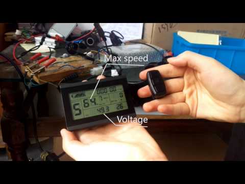 Electric bicycle LCD003 tutorial video