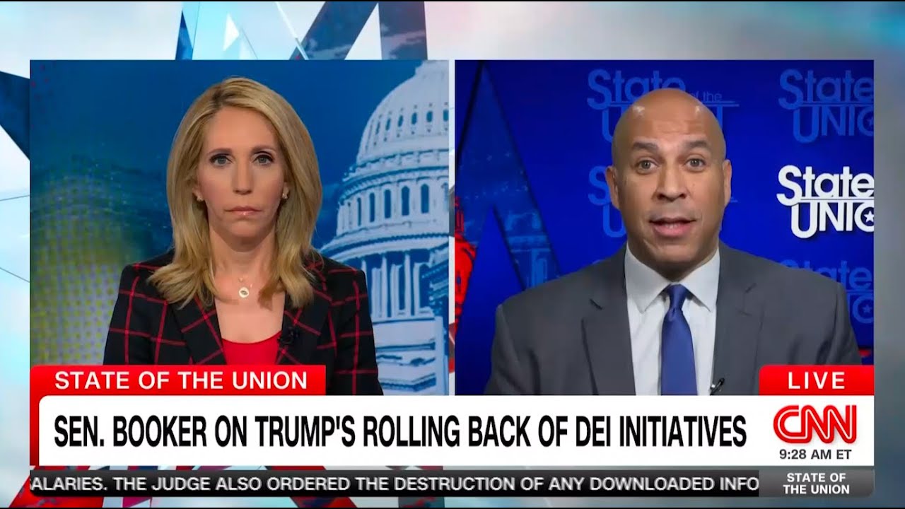 Cory Booker on State of The Union: How Senate Democrats are fighting back against Trump's corruption