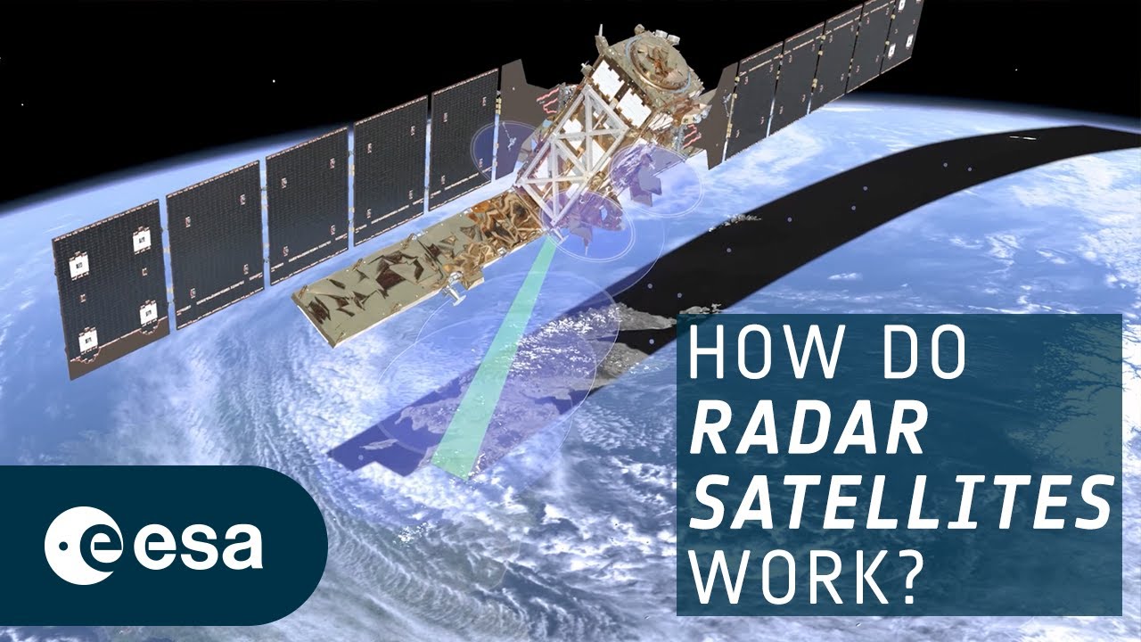 How do radar satellites work?