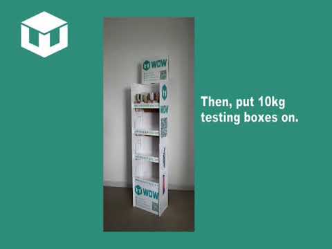WOW Display | Easy Assemble POP Up Cardboard Display Stand