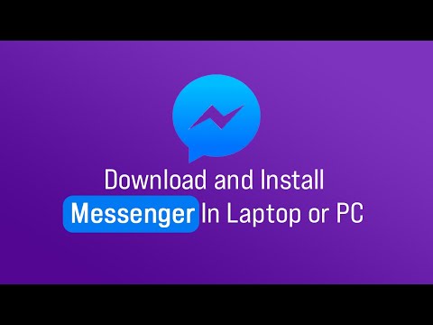 How To Download Facebook Messenger On PC Windows 10 | Download Messenger In Laptop