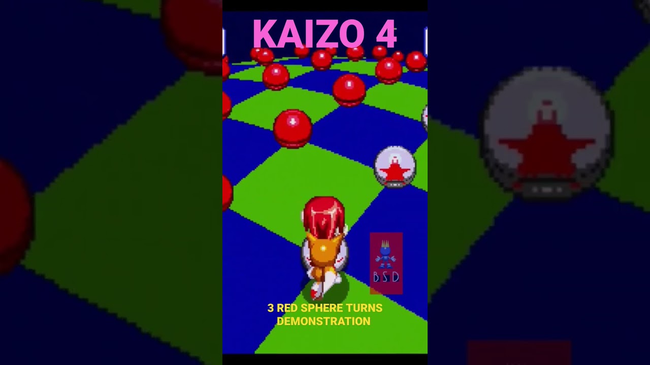 KAIZO 4 BLUE SPHERE 3 RED SPHERE DOMINATIONS