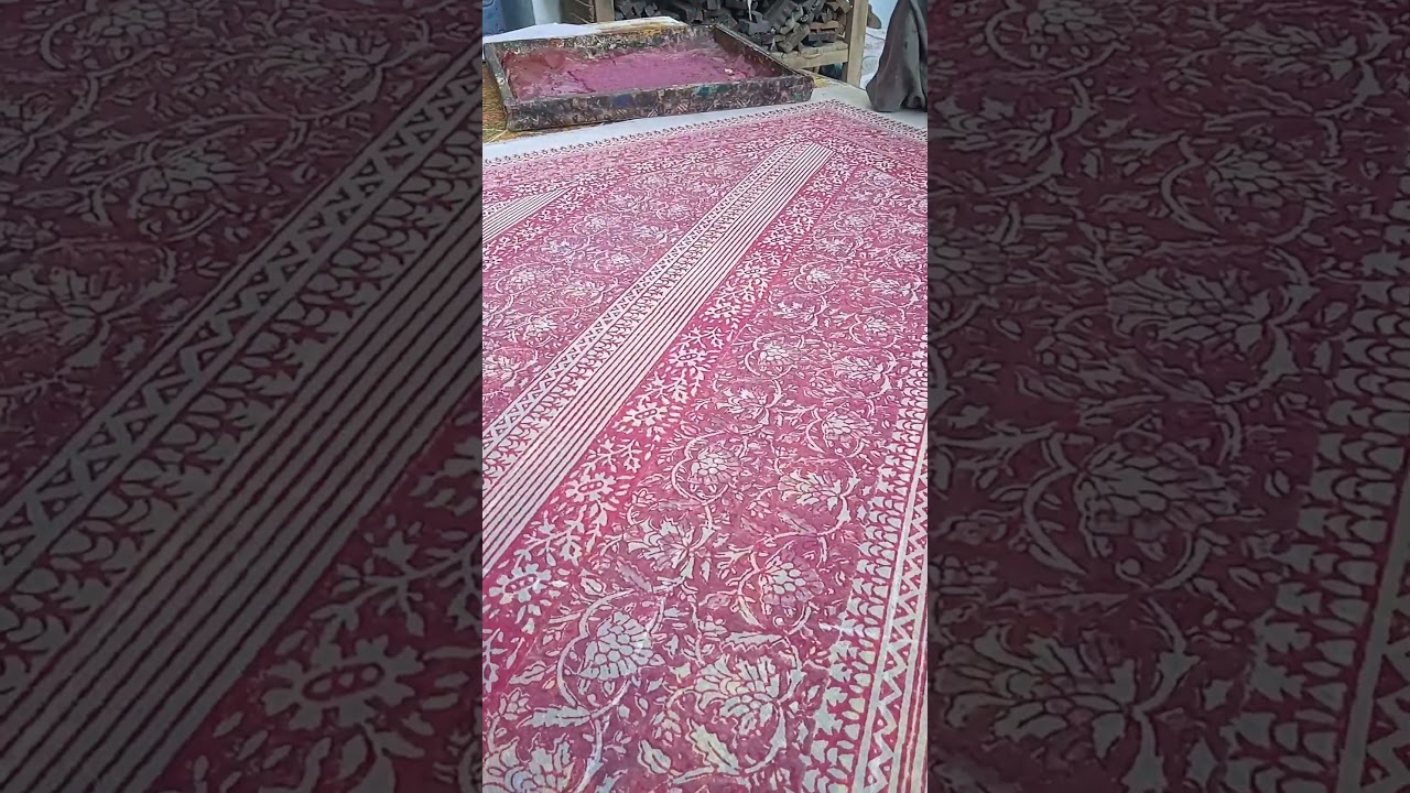 Block Printing #fabric #fashion #handmade #sewing #design #cotton #textile #fabrics #style #prints