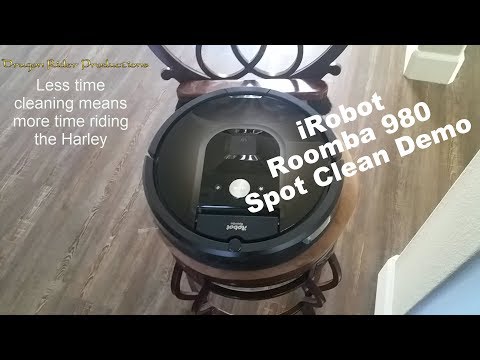 iRobot's Roomba 980 Spot Cleaning Demo