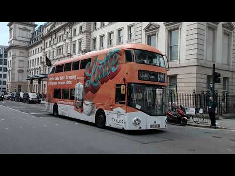 Buses at near London Paddington railway station today 7.6.21