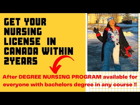 HOW TO BECOME A REGISTERED NURSE IN CANADA WITHOUT A SCIENCE BACKGROUND| the after degree program