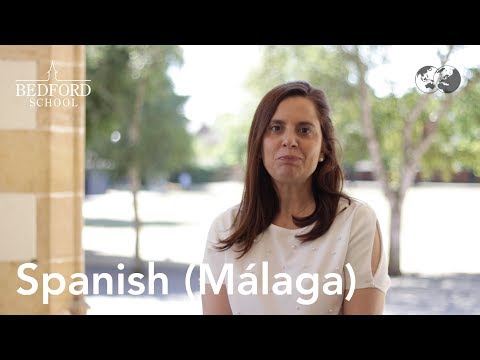 Spanish from Málaga with Sra. Buergo