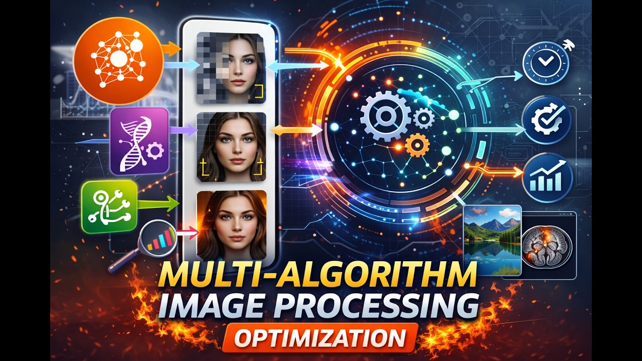 Multi-Algorithm Image Processing Chain Optimization for Efficient and Accurate Image Analysis