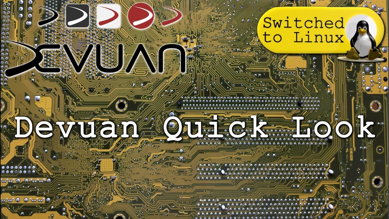 Quick Look at Devuan Linux