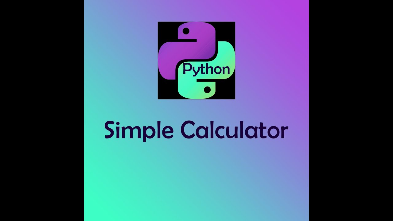 Simple Calculator in Python