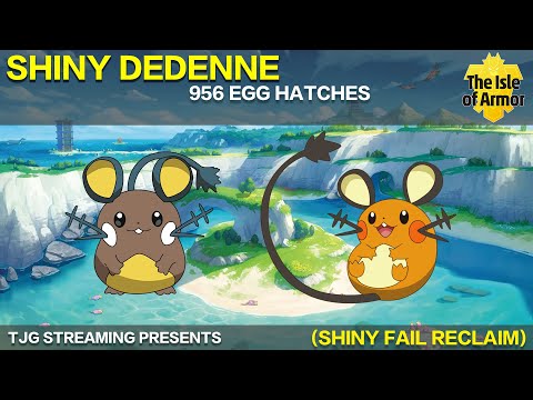 POKEMON SWORD - SHINY DEDENNE RECLAIM HIGHLIGHT (956 EGG HATCHES)