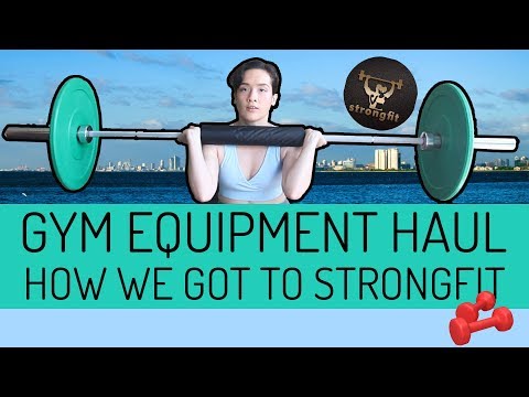 Gym Equipment Haul | How We Got to Strongfit in Cavite