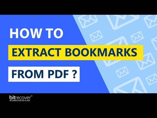 BitRecover PDF Bookmarks Extractor Wizard Pricing, Features & Reviews 2022 - Free Demo