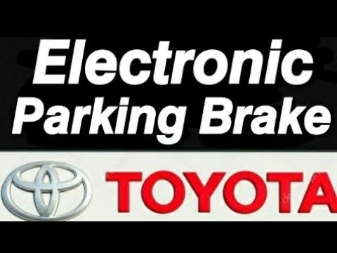 How to Fix & Reset Electronic Parking Brake (EPB) Warning Light On | Electronic Parking Brake Toyota