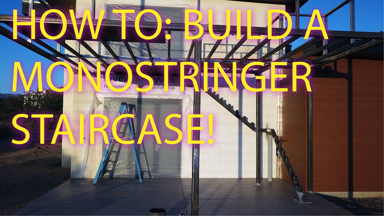 HOW TO: Building a MonoStringer outside staircase!