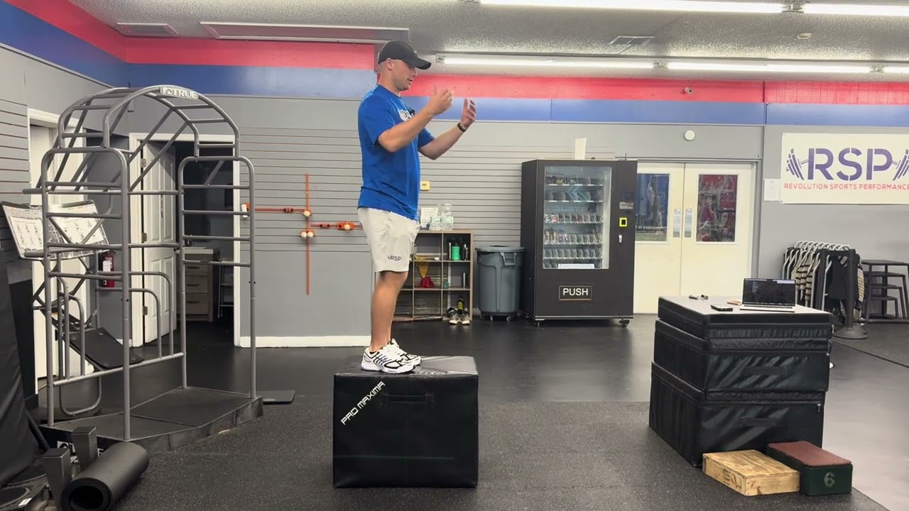 Depth Drop to Split Squat Landing