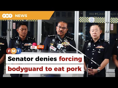 Cops to probe claim senator forced bodyguard to eat pork | weehingthong
