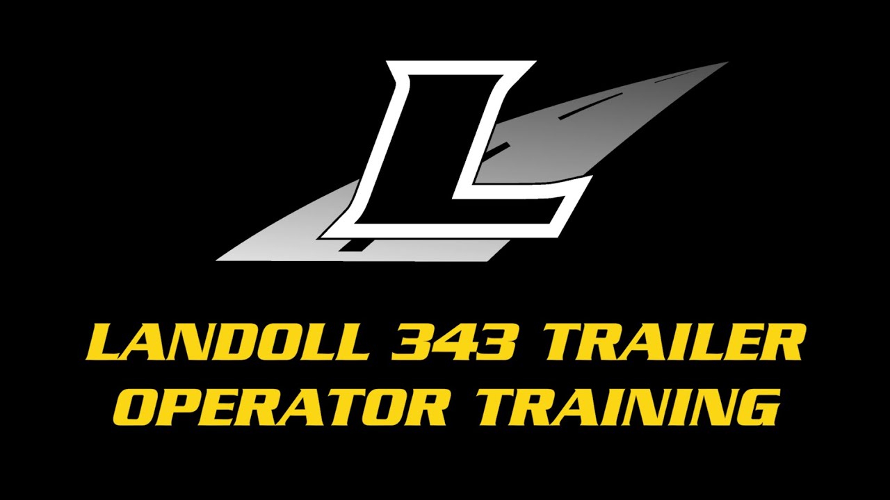 Landoll 343 Container Trailer Operator Training