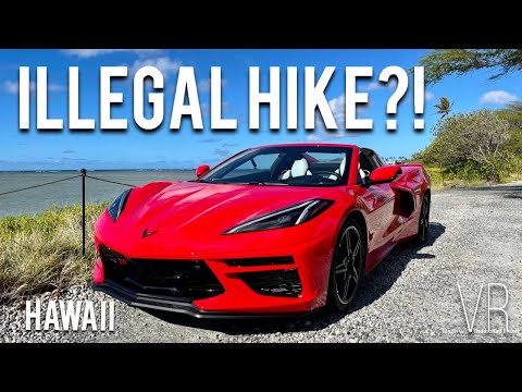 Is The 2021 C8 Corvette Convertible the Perfect Touring car?! Hawaii Grand Tour