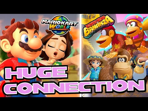 The SECRET Mario Kart World DLC Link You MISSED in Donkey Kong Bananza! (Direct Thoughts & Theory)