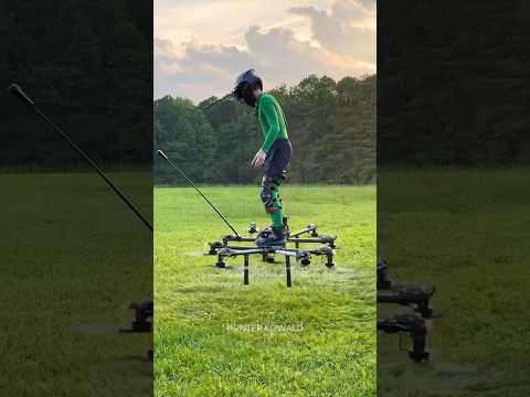 Flying ON A Drone Vehicle with SkySurfer Aircraft 🚁 Flight Vehicle #shorts