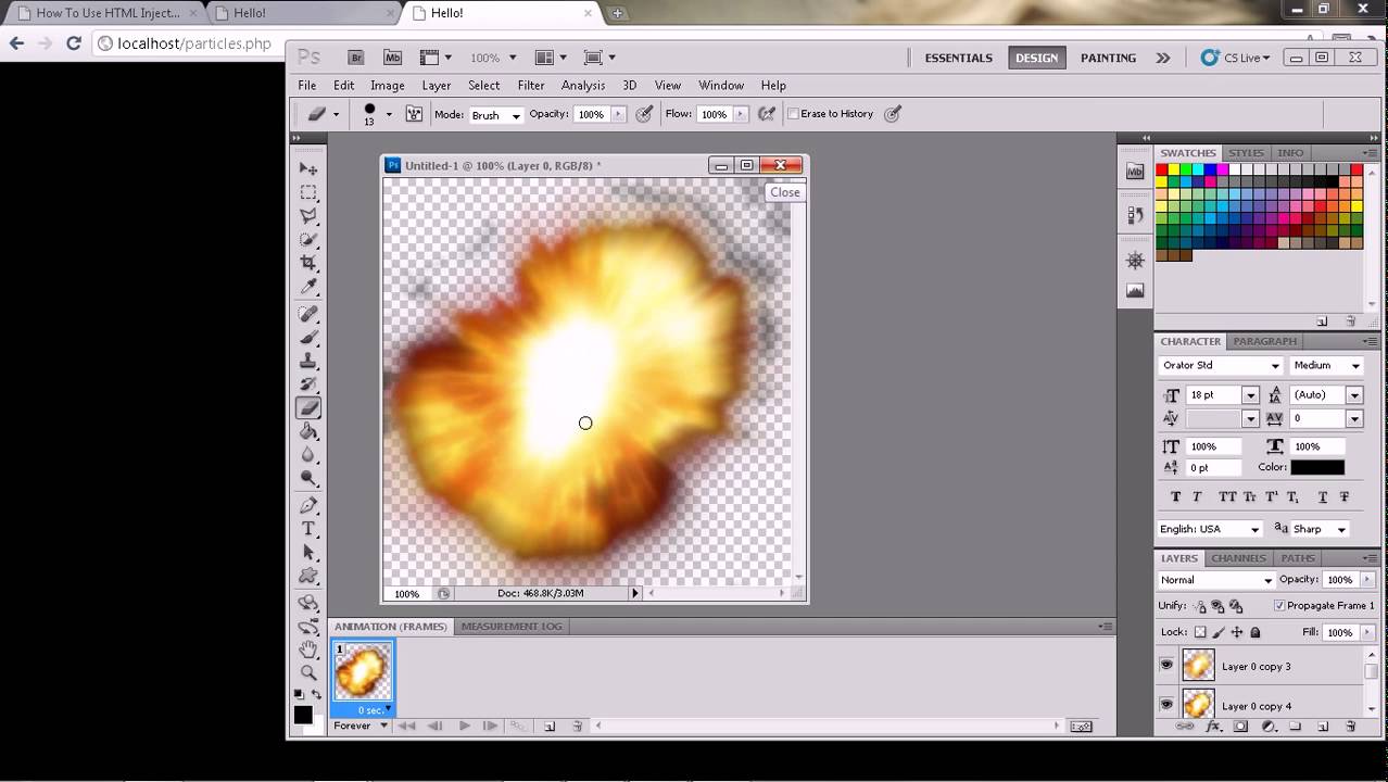 Javascript Particle Effects Tutorial Part 1