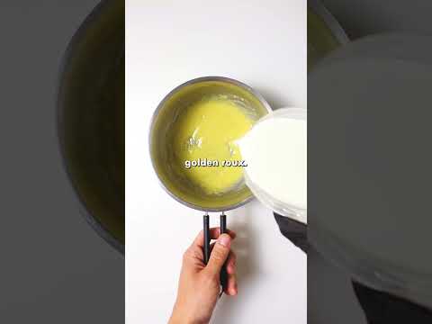 How to Make Béchamel | French Mother Sauces #shorts