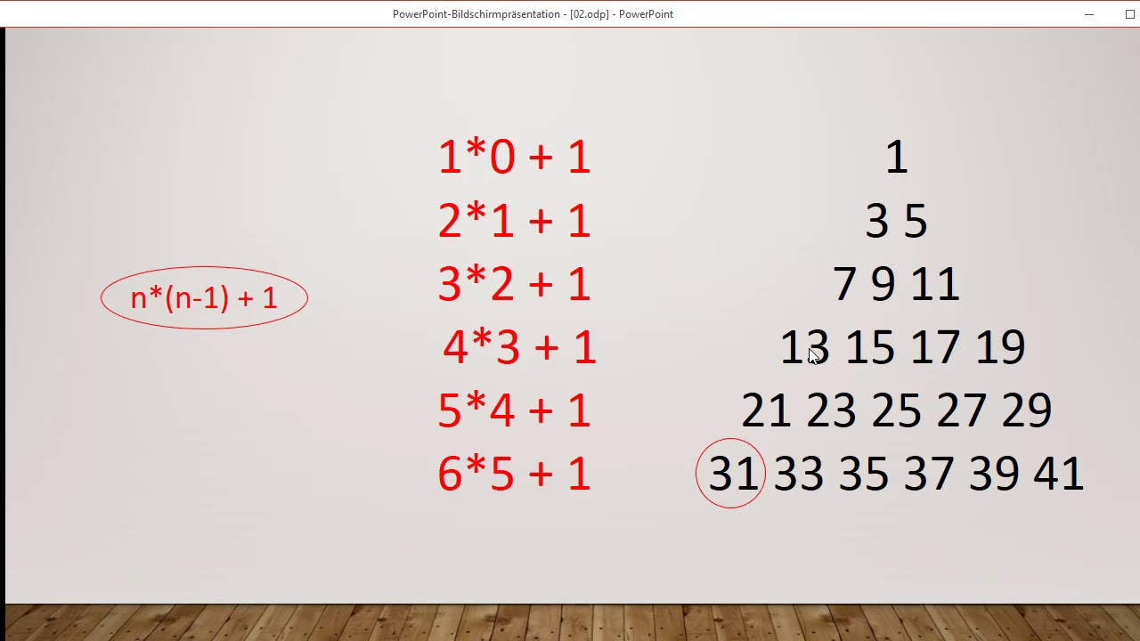 JavaScript Algorithm: Odd Numbers Triangle