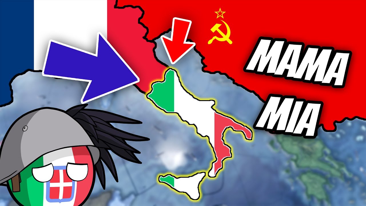 Italy Is Cooked: Two-Front Doom (HOI4)