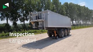 Langendorf SKA 24/29 3 axles 28m3 tipper semi-trailer for sale ...