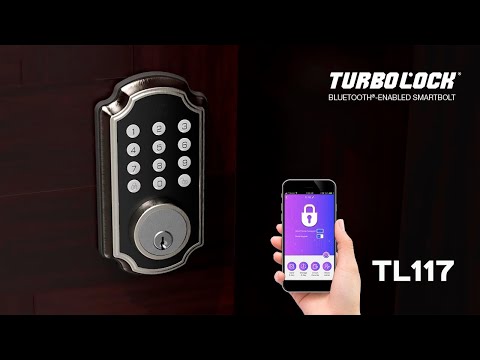 TurboLock TL-117 Bluetooth-Enhanced Smart Lock