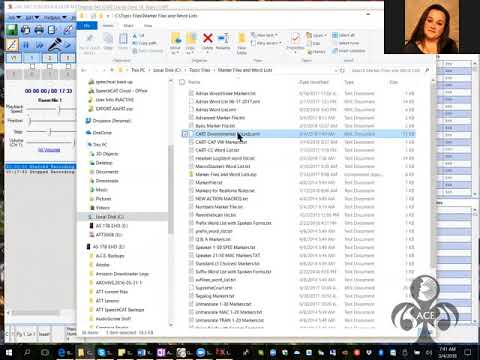 CART Captioning Live Lesson analysis tool and adding word lists