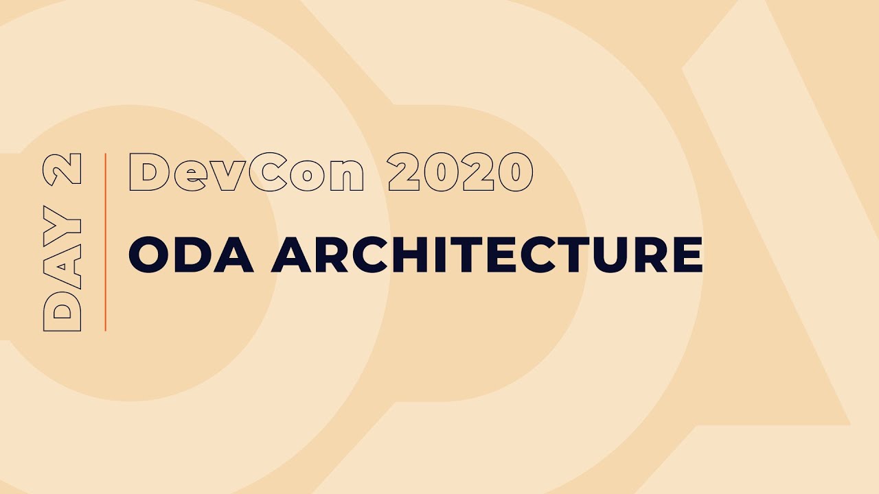 ODA Architecture SDK