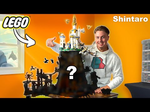 HUGE LEGO Ninjago Shintaro Mountain MOC (Part 1)