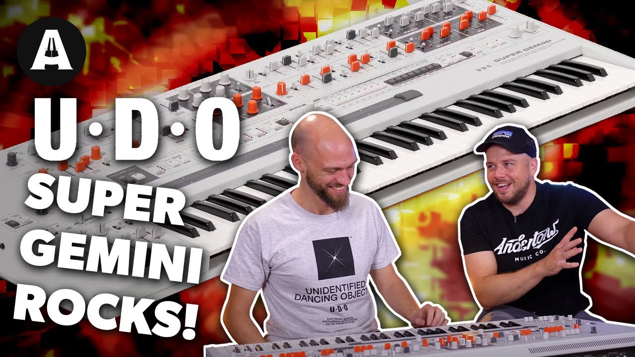 UDO Super Gemini - 20 Voice 61 Key Analog-Hybrid Polyphonic Synthesizer ...